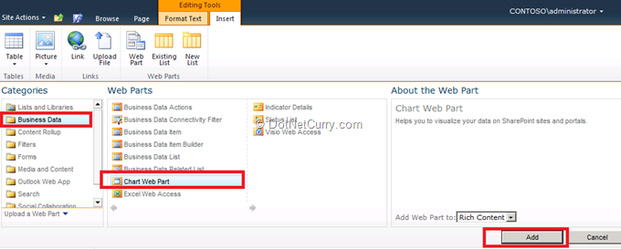 How To Show Chart From Excel Sheet To Sharepoint Web Part Using Excel 