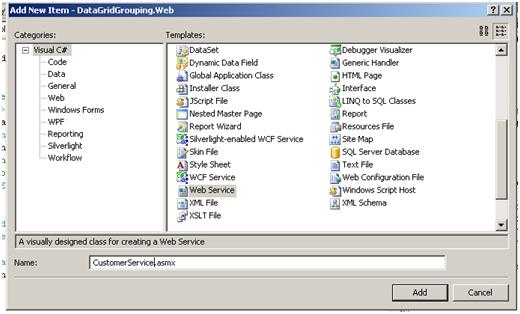 Grouping in Silverlight 3 DataGrid | DotNetCurry