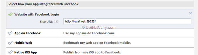 Using Facebook To Authenticate Your Aspnet Mvc Website Dotnetcurry