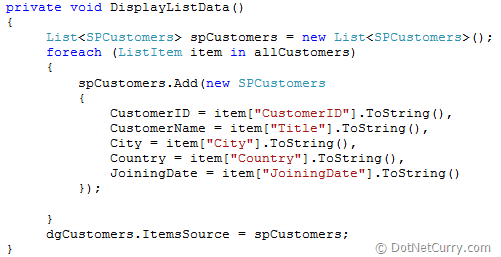 Silverlight Client Object Model In Sharepoint 2010 Part Iii Dotnetcurry